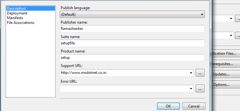 How to create setup file(.exe) with Database in Visual studio 2010 | MY ...