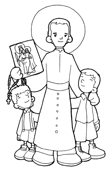 Dibujos para catequesis: DON BOSCO