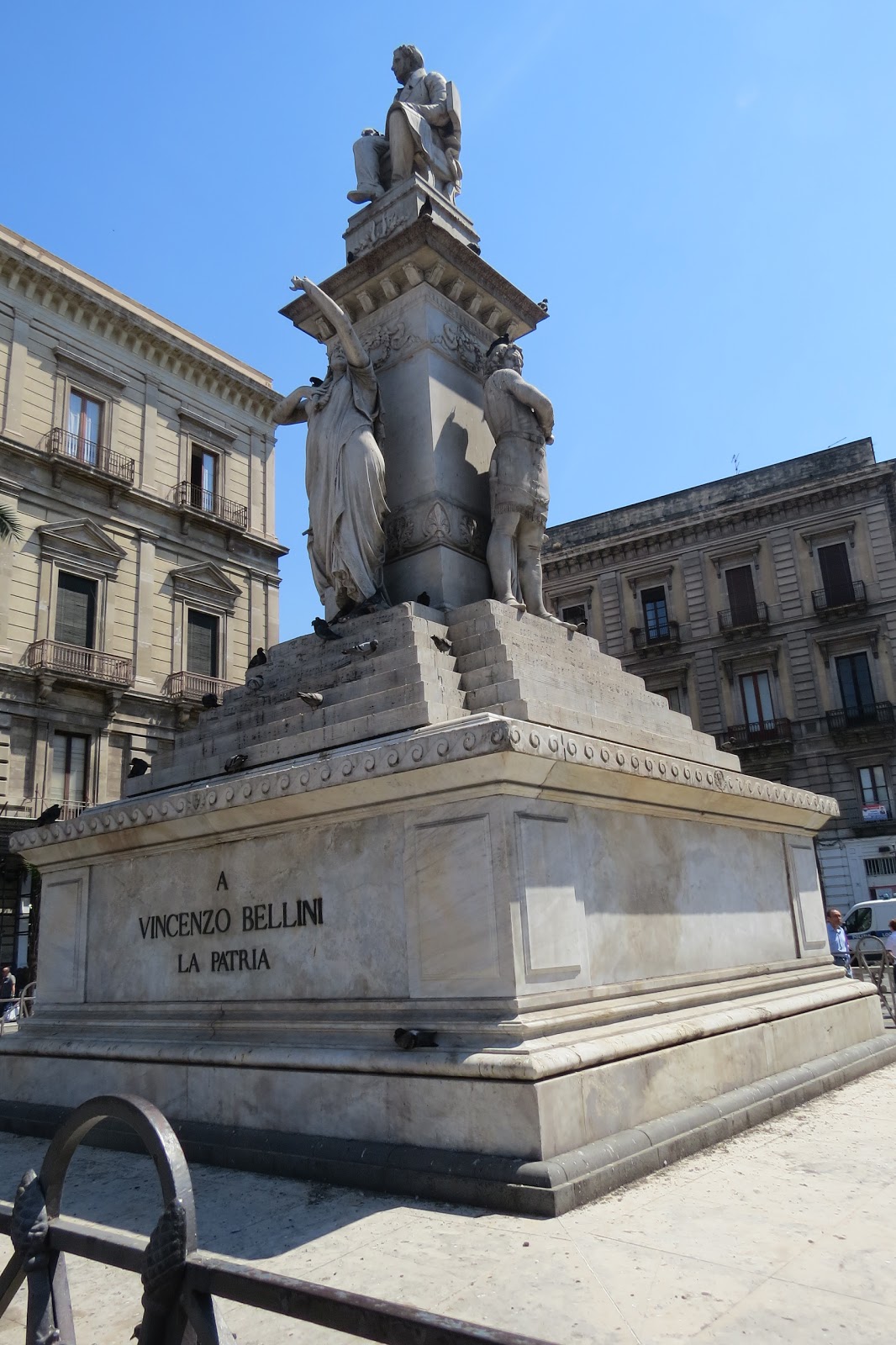 Correndomundo...: Catânia, onde Bellini nasceu.