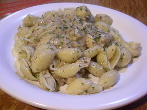Thinking With Your Stomach: Thanksgiving Leftover Mayhem- Pasta Shells ...