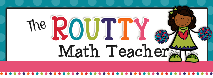 The Routty Math Teacher | blog design | Designs By Kassie