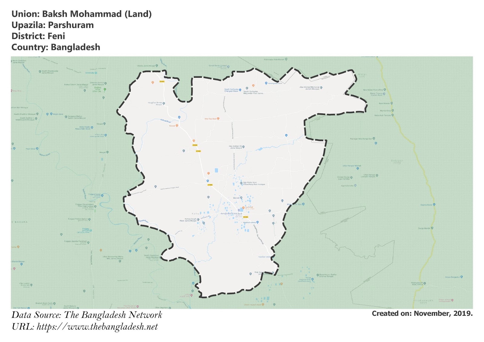 Baksh Mohammad Union, Feni