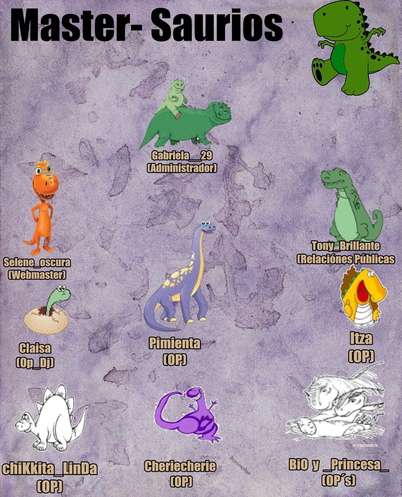 El MunDo JuRasiCo: Master - Saurios