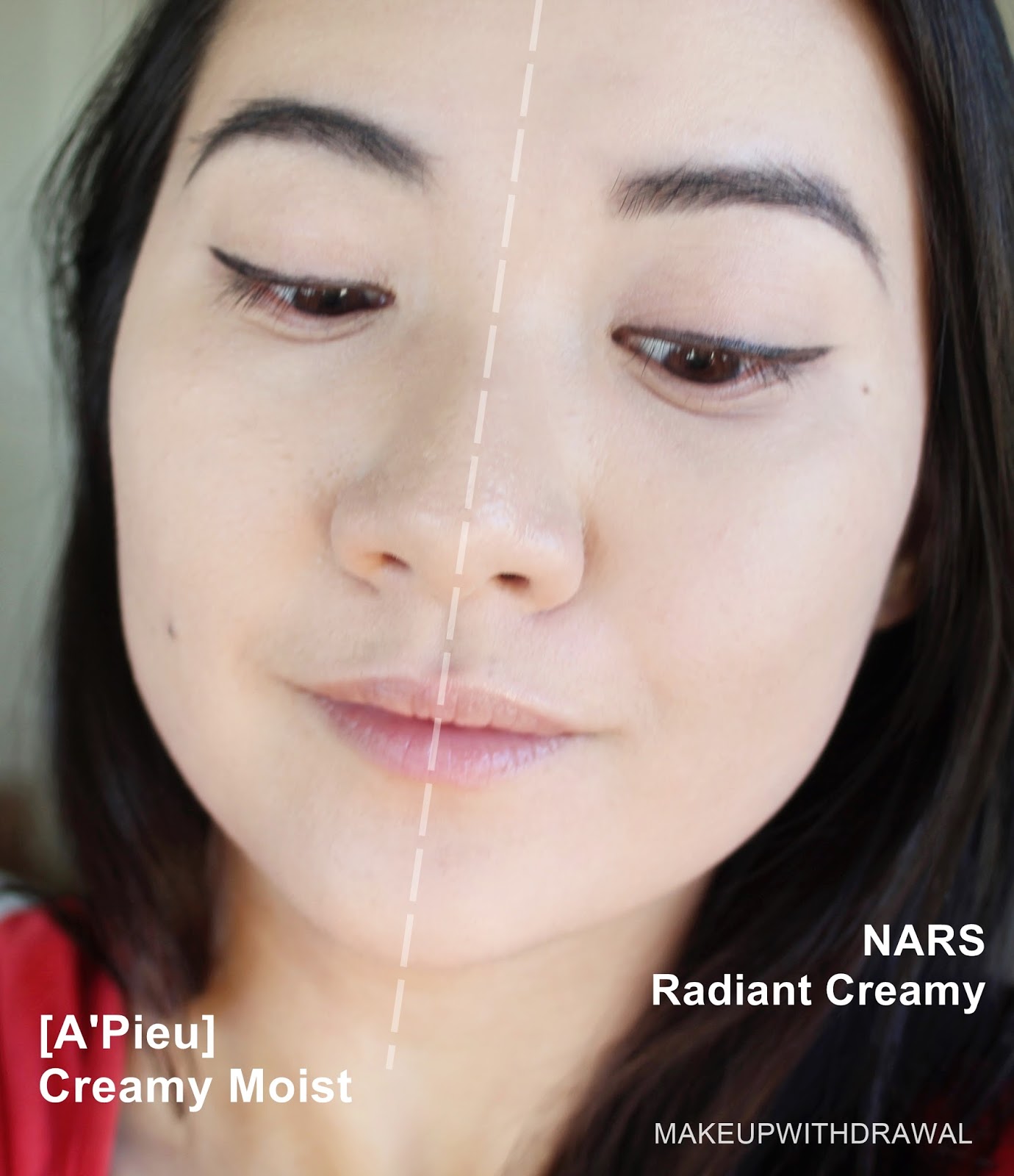 Concealer Standoff: NARS Radiant Creamy vs [A'Pieu] Creamy Moist ...