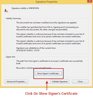 Free Computer And Mobile Solutions: Digital signature showing question ...