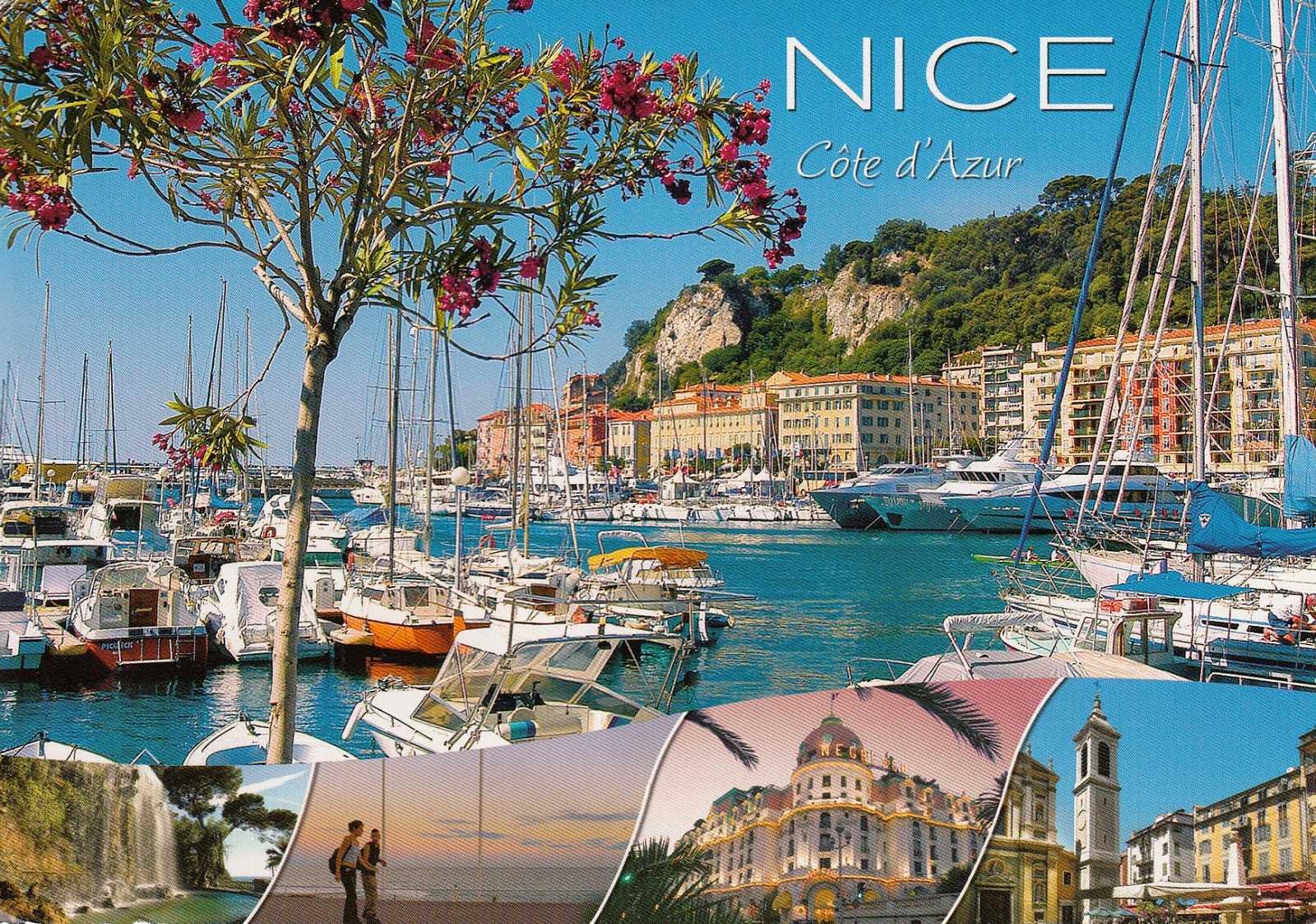 My postcard and stamp week: France: Nice