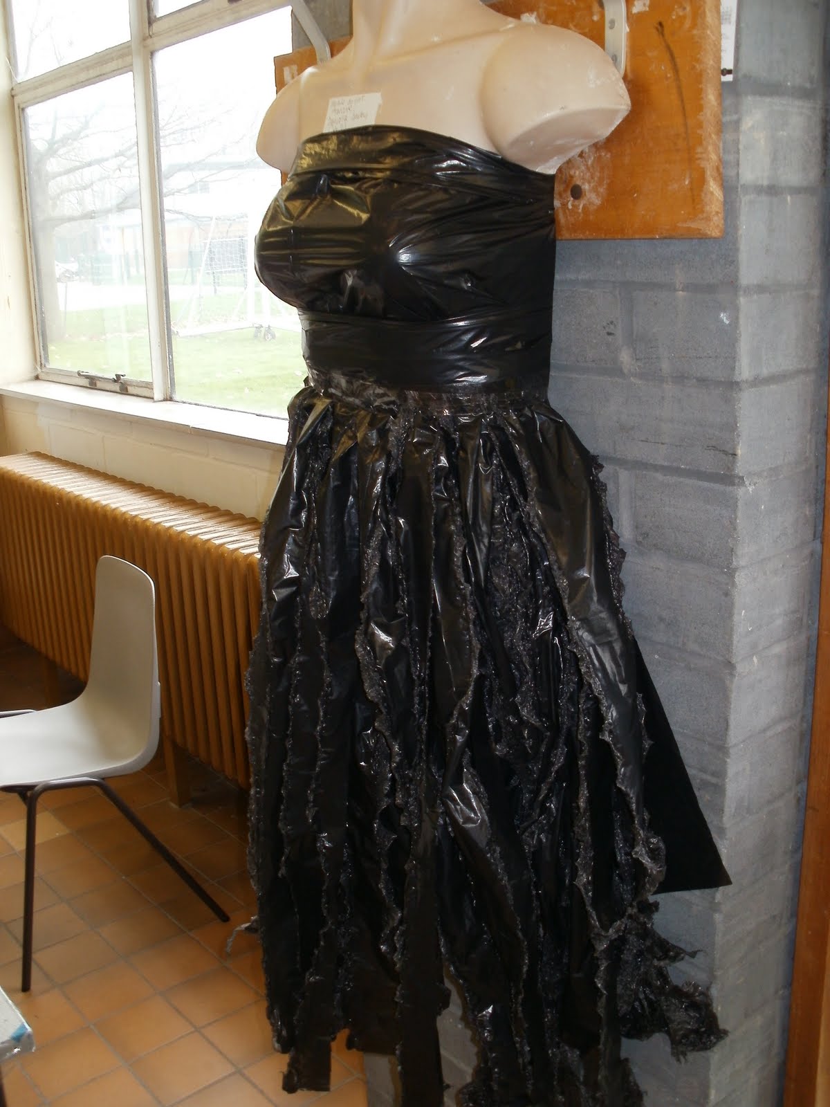 Hannah Davies: Binliner Dresses