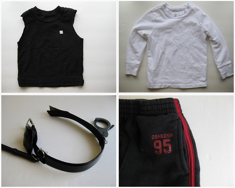 My Handmade Home: DIY: Police Officer Costume (Last minute!)