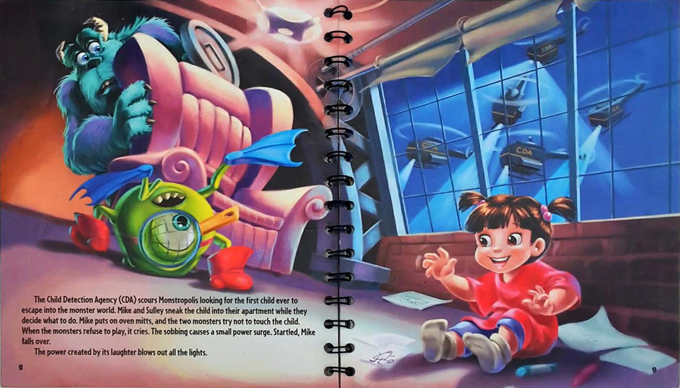 HET verzameloord: DISNEY DINSDAG: MONSTERS INC STORY READER