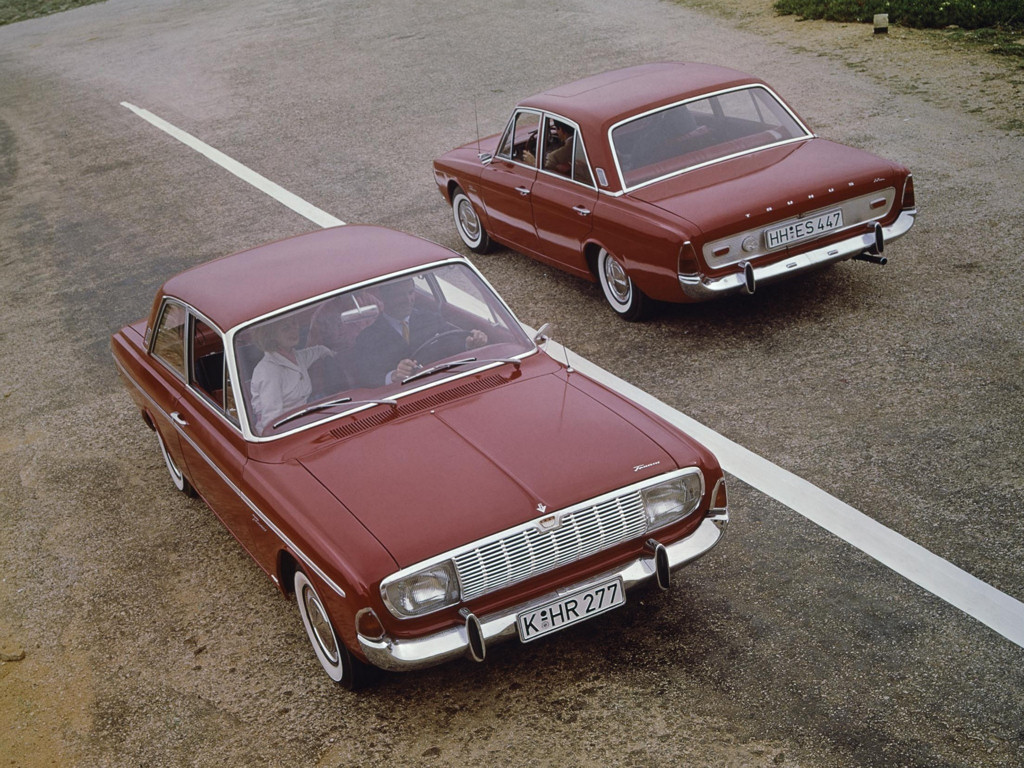 Avengers in Time: 1964, Cars: Ford Taunus 17M/20M (P5)