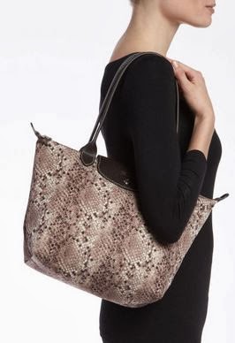 Longchamp Python Print LH/M