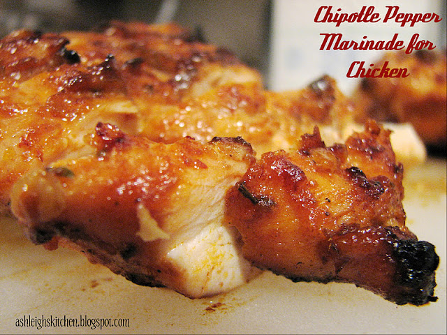 Ashleigh's Kitchen: Chipotle Pepper Marinade for Chicken