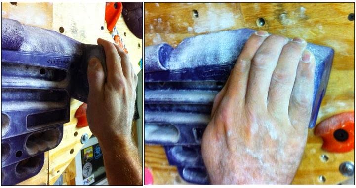 Bouldering in . . Athens County: Finger strength training plan