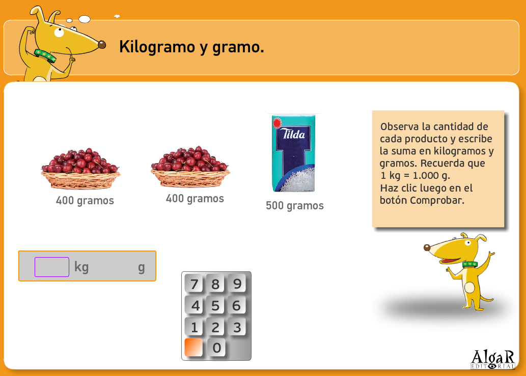 EL BLOG DE TERCERO: EL GRAMO Y LA TONELADA