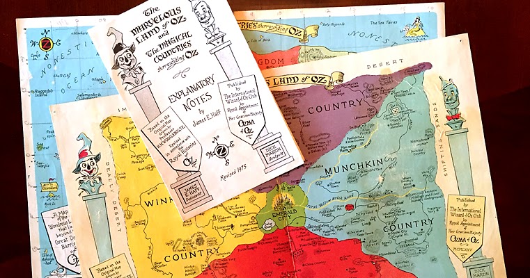 Hungry Tiger Talk: Map of Oz Monday - Origins of the Oz Club Maps