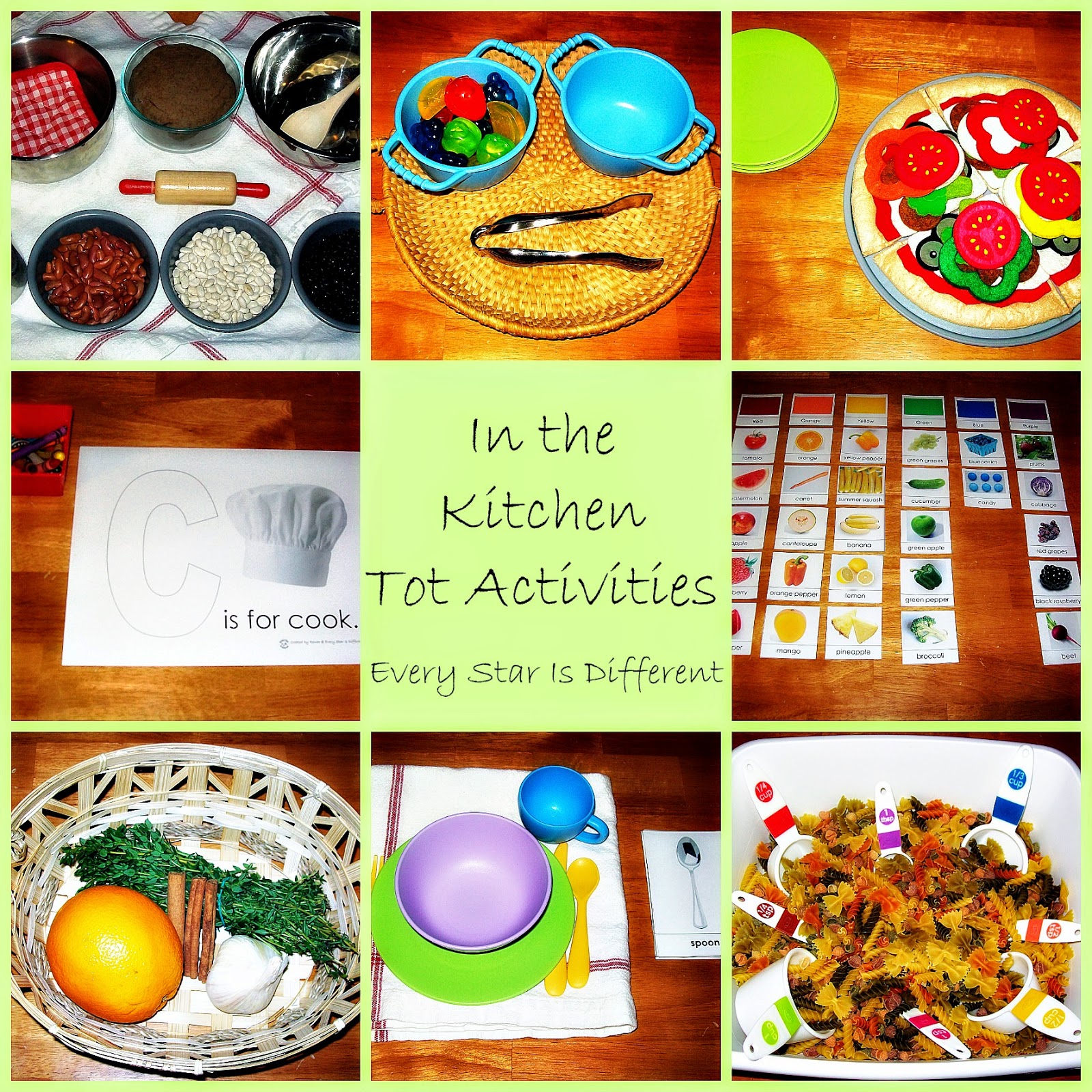 Kids in the Kitchen Resources (Learn & Play Link Up) - Every Star Is ...