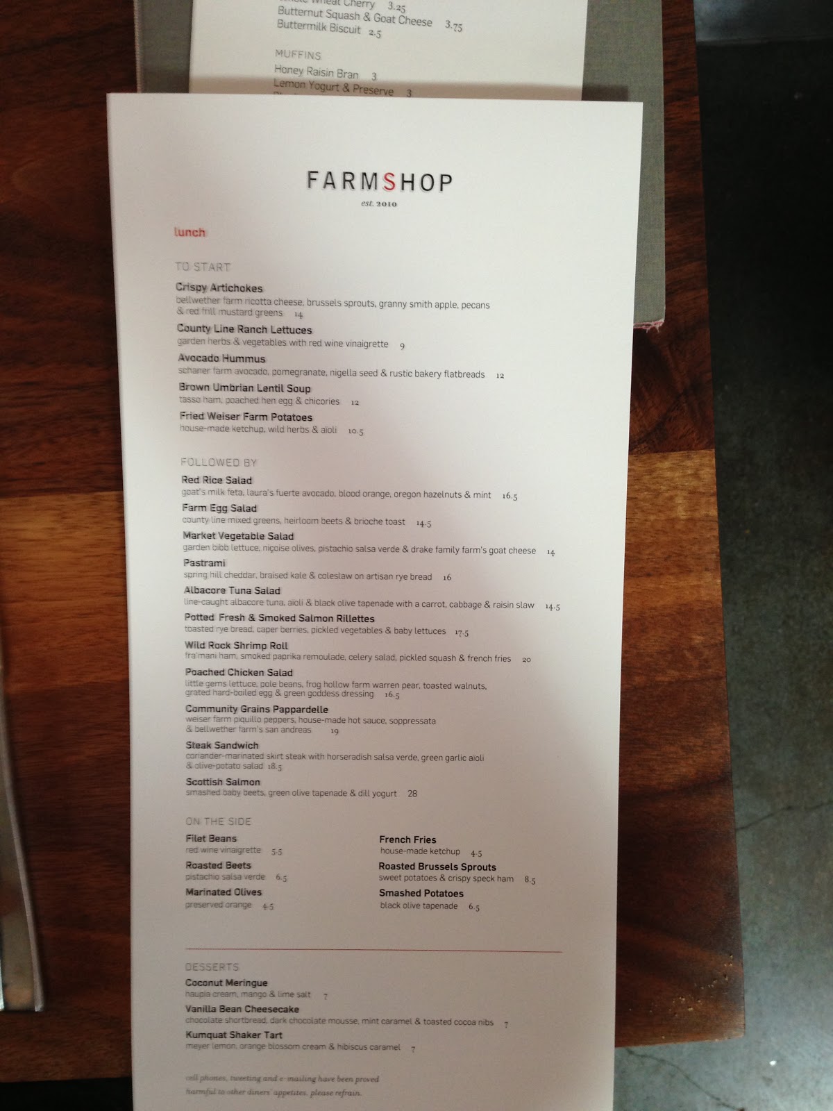 the-pastry: Out+About -- Farmshop at Brentwood Country Mart in LA