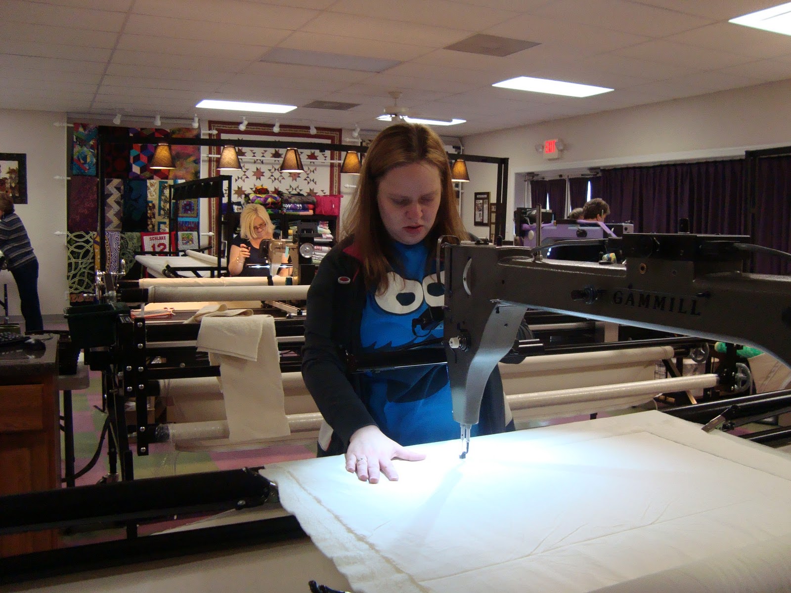 Aurora Quilts: Gammill Statler Sticther Has Arrived!