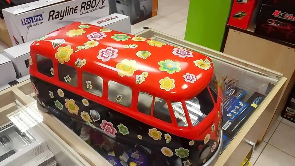 VIP RC BODY: VW T1 Bus/Pickup