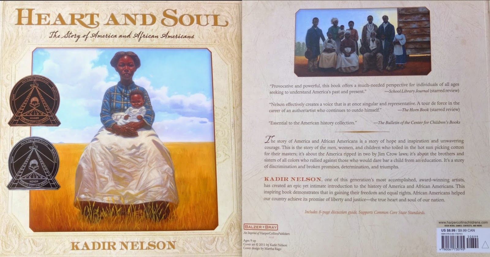 Books About The Blues: Kadir Nelson - Heart and Soul - The Story of ...