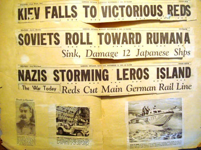 r-anne-dom: Vintage 1943 Newspaper Clippings