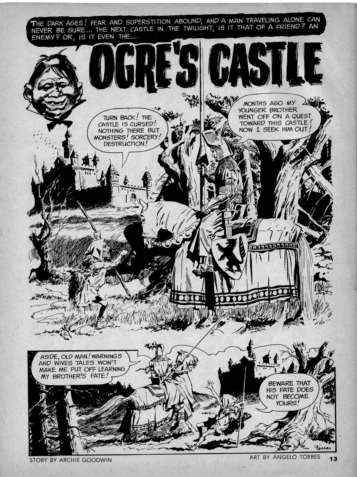 Mark's Super Blog: Ogre's Castle beginning