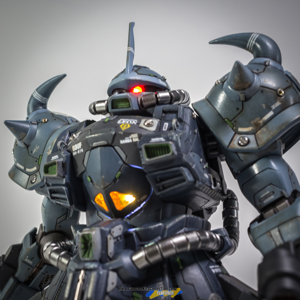 Custom Build: MG 1/100 Gouf Custom [Detailed]
