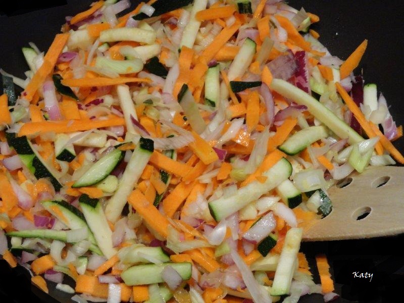 Para hincar el diente K+M = M+K: Rollo de verduras y jamón de York o ...