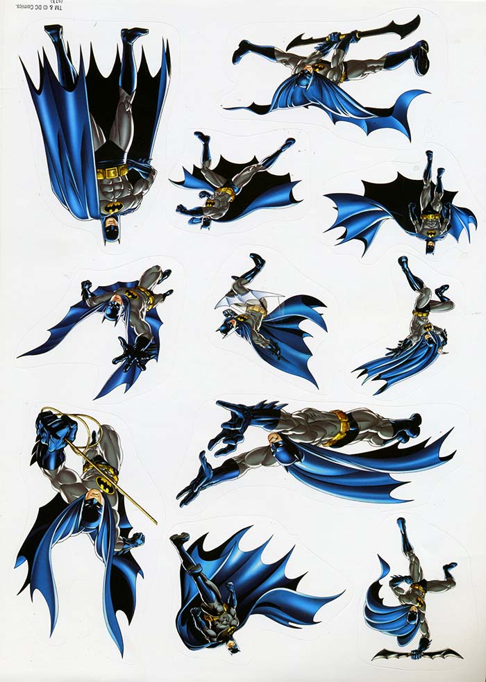 HET verzameloord: BATMAN STICKER BOOK
