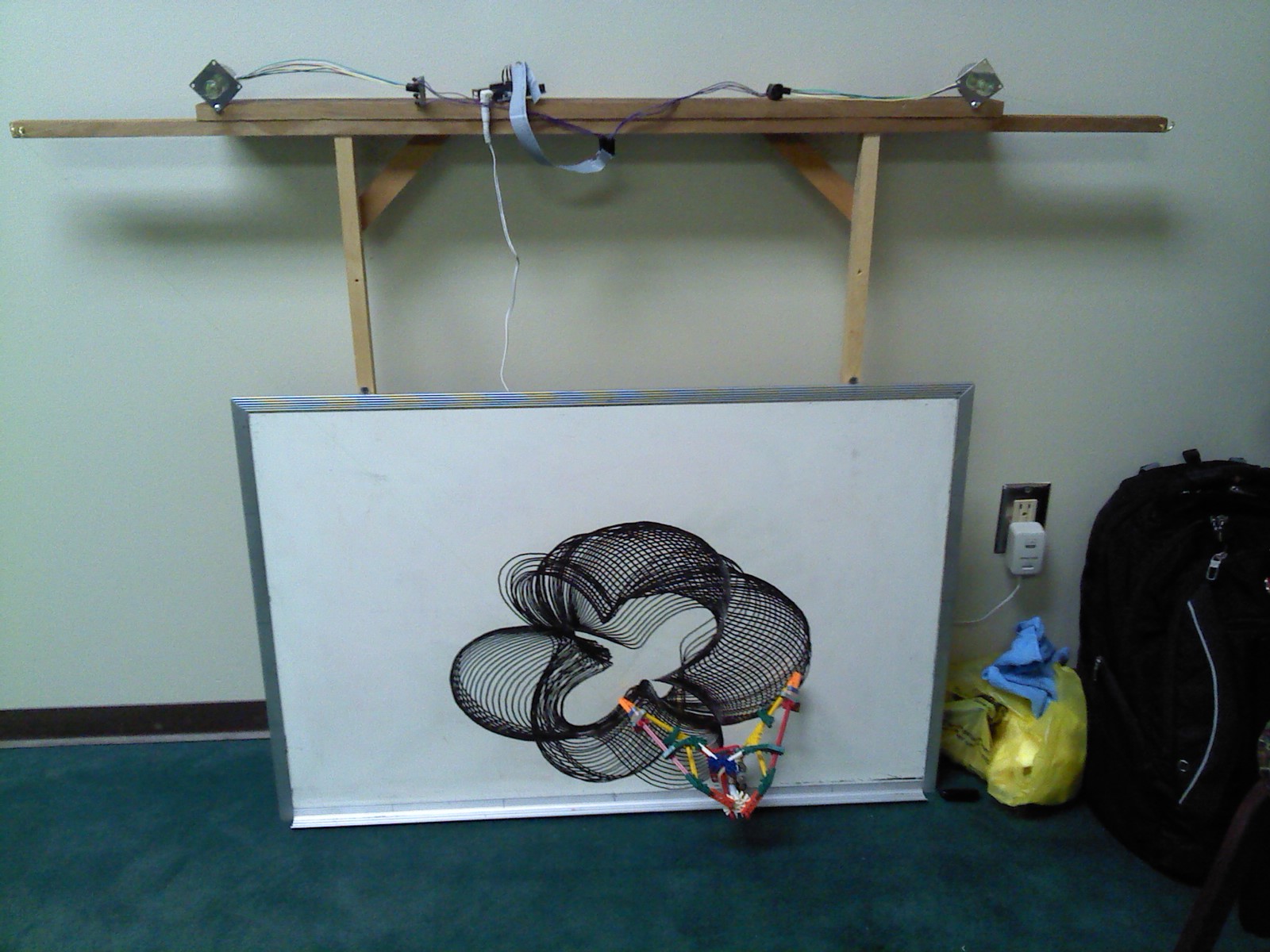 white board doodler: Arduino