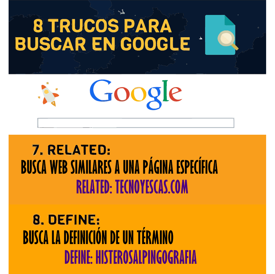 18 trucos para mejorar tus búsquedas en Google Internet