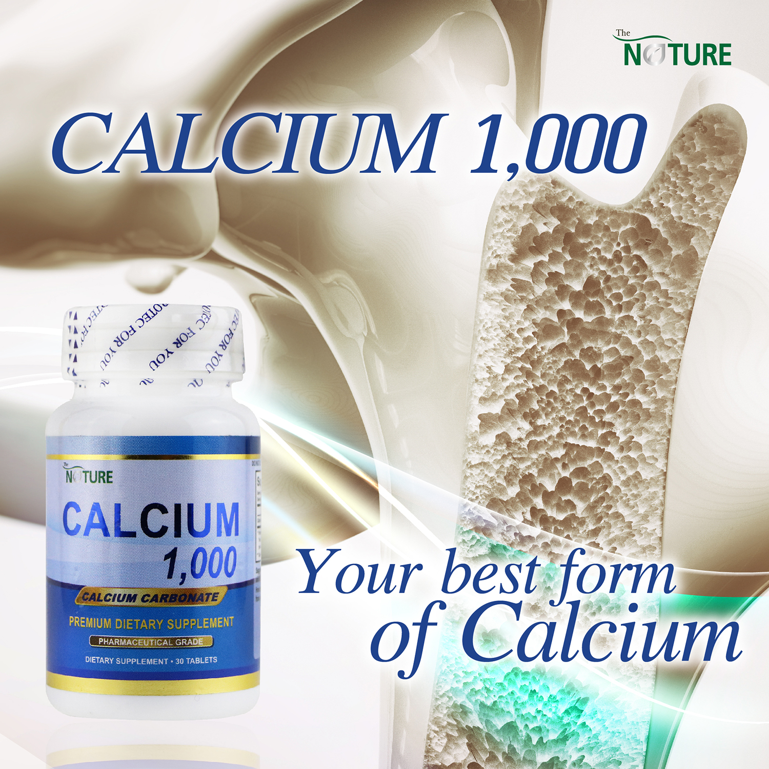 THE NATURE CALCIUM 1000: THE MOST RECOMMENDED CALCIUM SUPPLEMENT BY ...