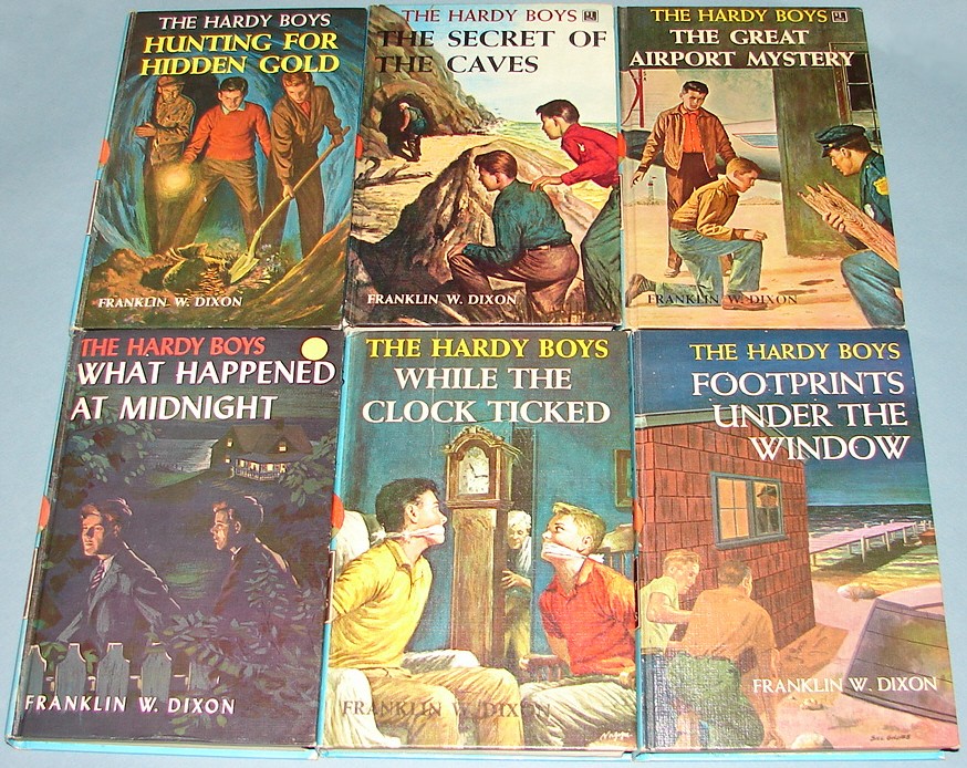 Series Books for Girls: Hardy Boys First Picture Cover Books