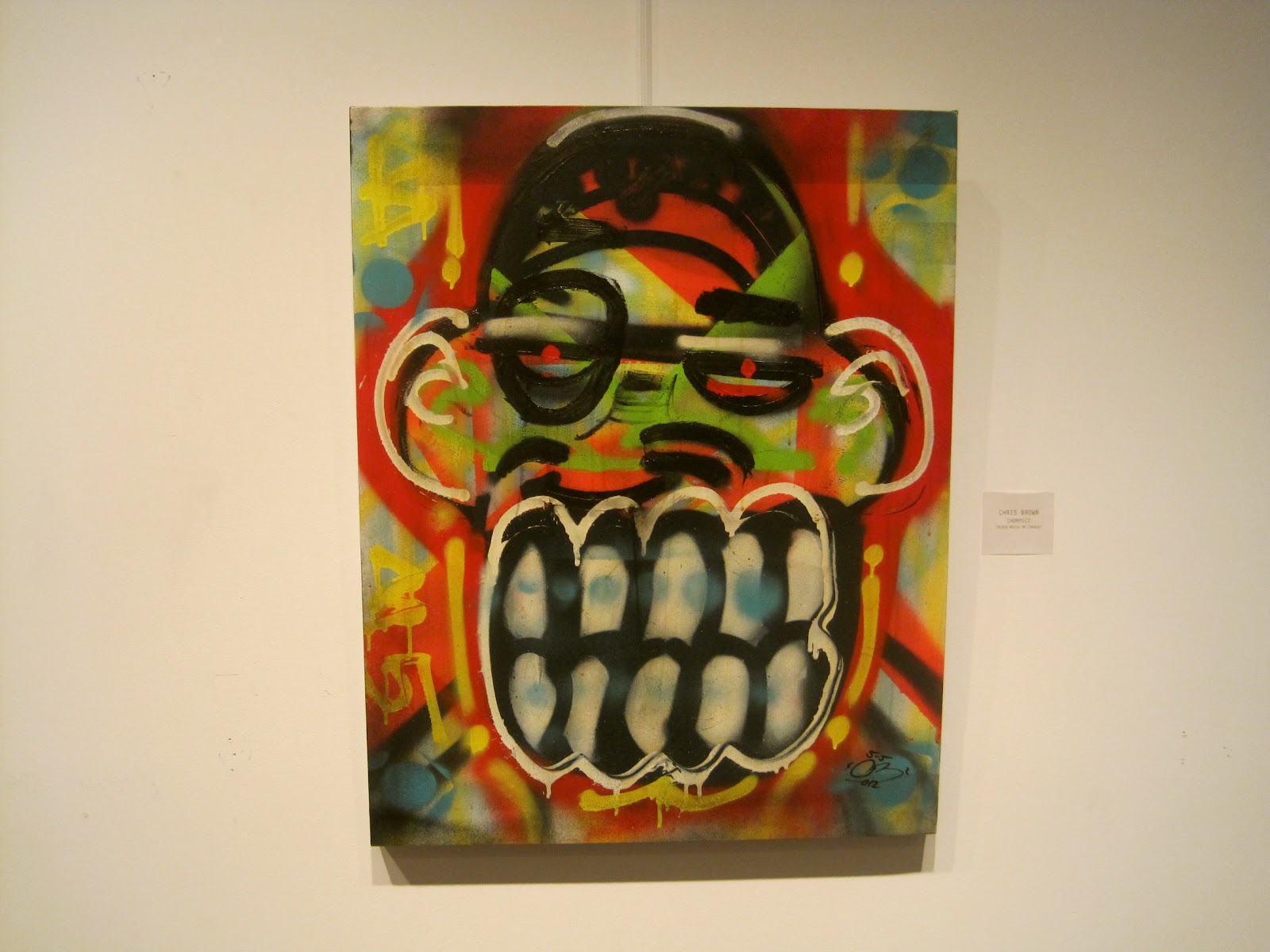 DON D WORLD: CHRIS BROWN x RON ENGLISH ART SHOW in NYC