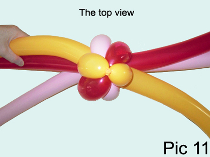 Balloon animals twisting instructions: How to make balloon column
