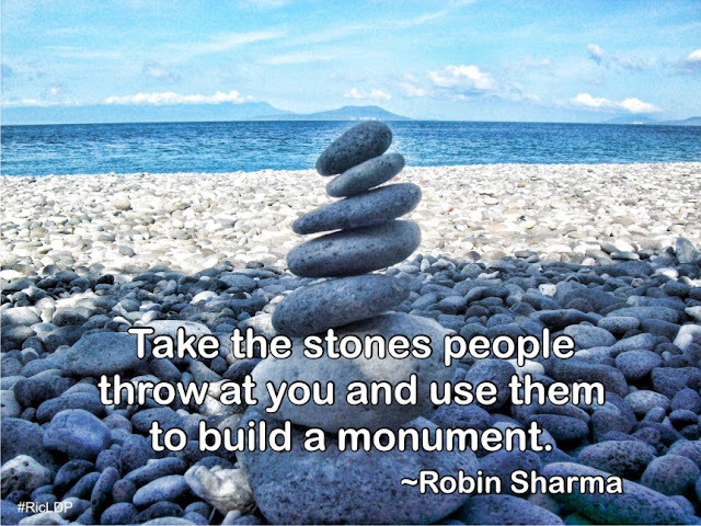 RicLDP Artworks: Views and Quotes 8 - Stones and Pebbles