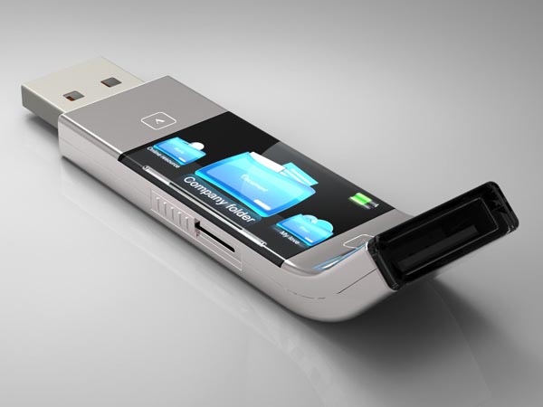 Something Interesting: The Future of USB Memory Drive Concept..