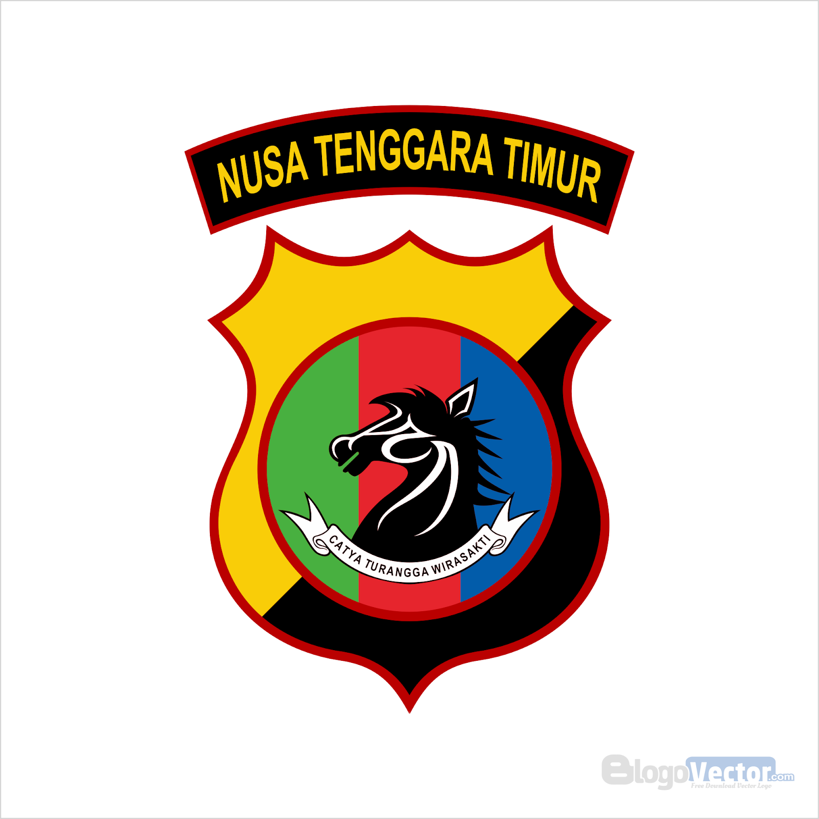 Polda Nusa Tenggara Timur Logo vector (.cdr) - BlogoVector