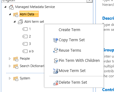 SharePoint in My View: Term Store Management (Managed MetaData Service ...