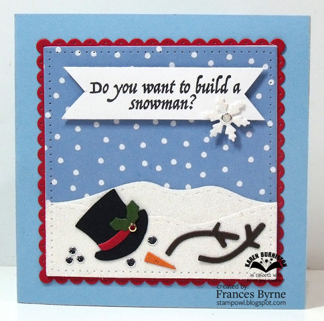 StampOwl's Studio: Do You Want to Build a Snowman?