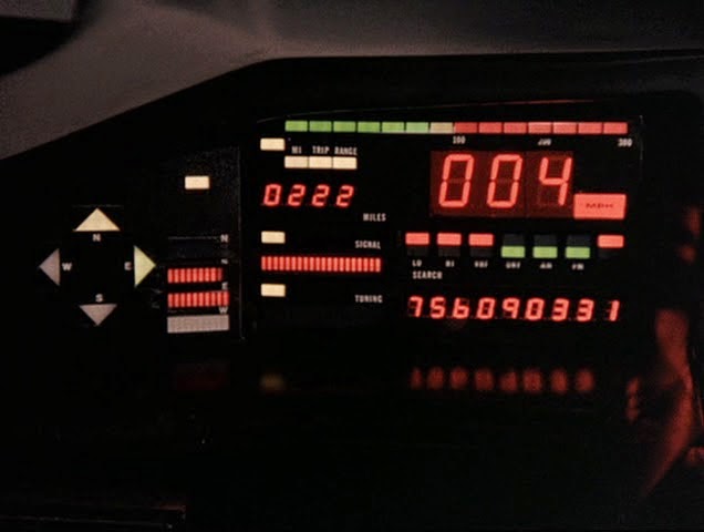 KITT83: Season Four Dash Electronics - Speedometer