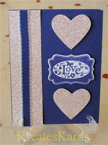 KreatesKards: Silver Anniversary Card