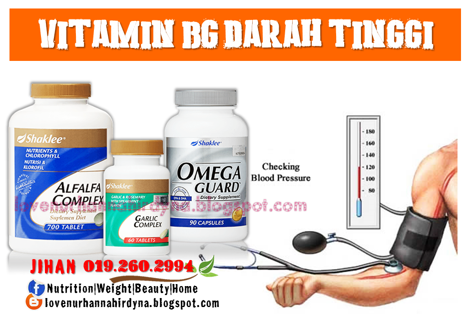 Supplement Budget Shaklee bagi merawat Darah Tinggi | Little Hannah's ...