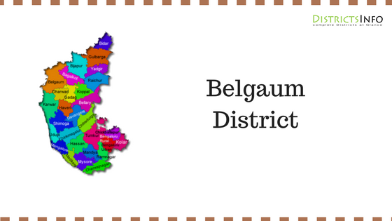 Belgaum District With Taluks in Karnataka State