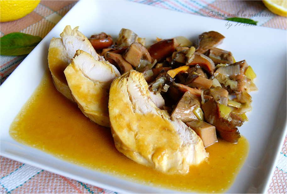 Cocina con Mina: Pollo al azafrán en olla rápida