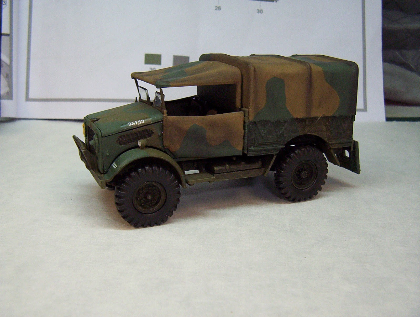 Scale Model Hobby: Bedford MWD 1:48 scale