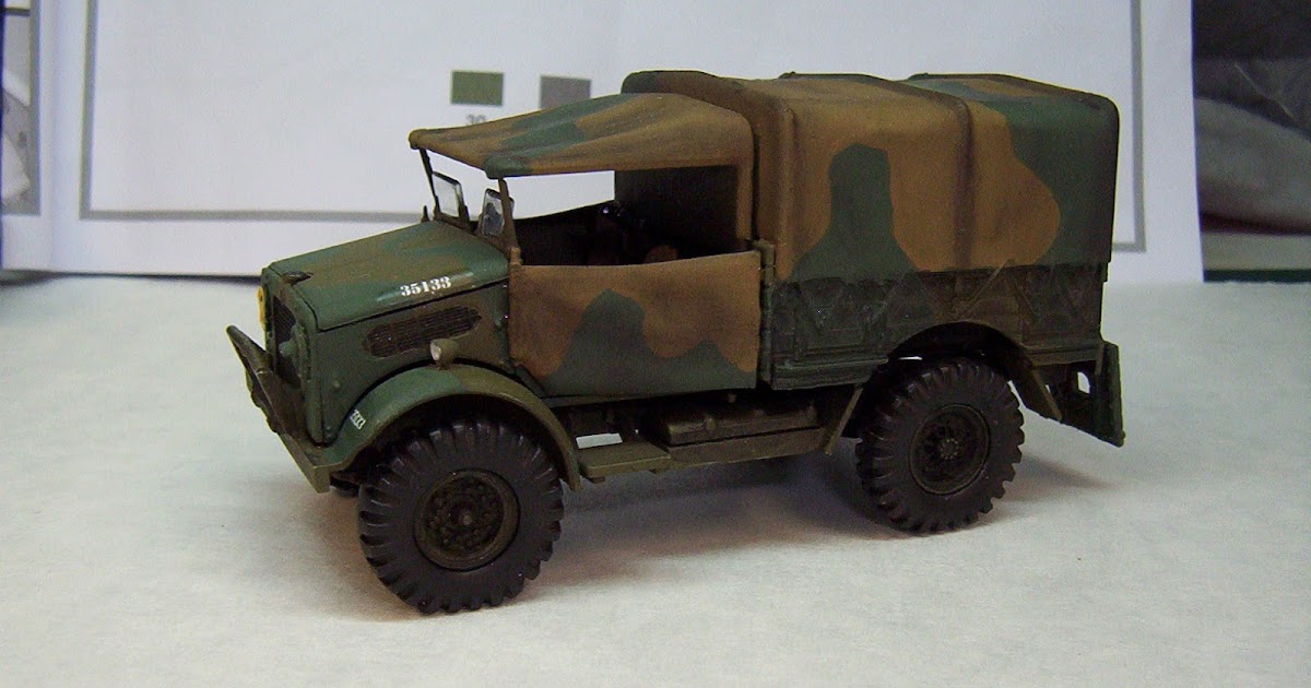 Scale Model Hobby: Bedford MWD 1:48 scale