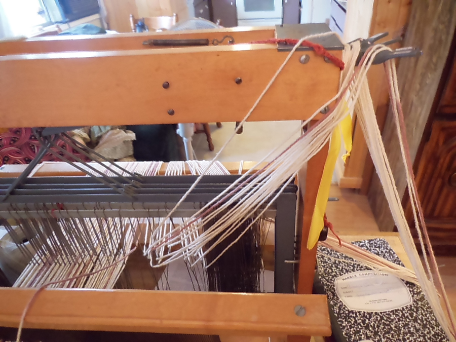 GingersDolls: Weaving Loom setup