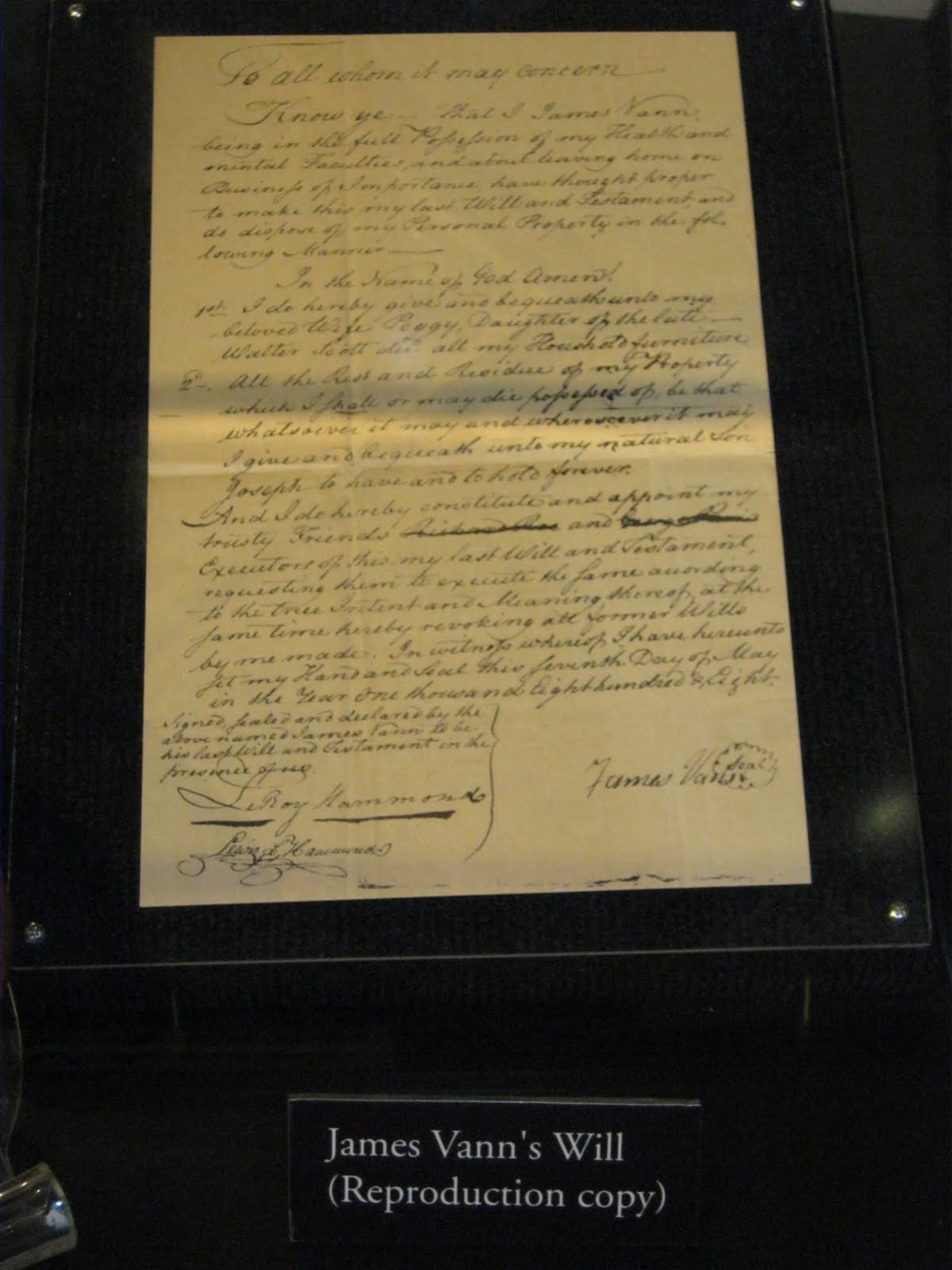 Thoughts from Polly's Granddaughter: Wordless Wednesday - Chief Vann ...