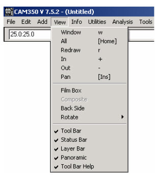 CAM350 for PCB Designers: CAM350 User Interface